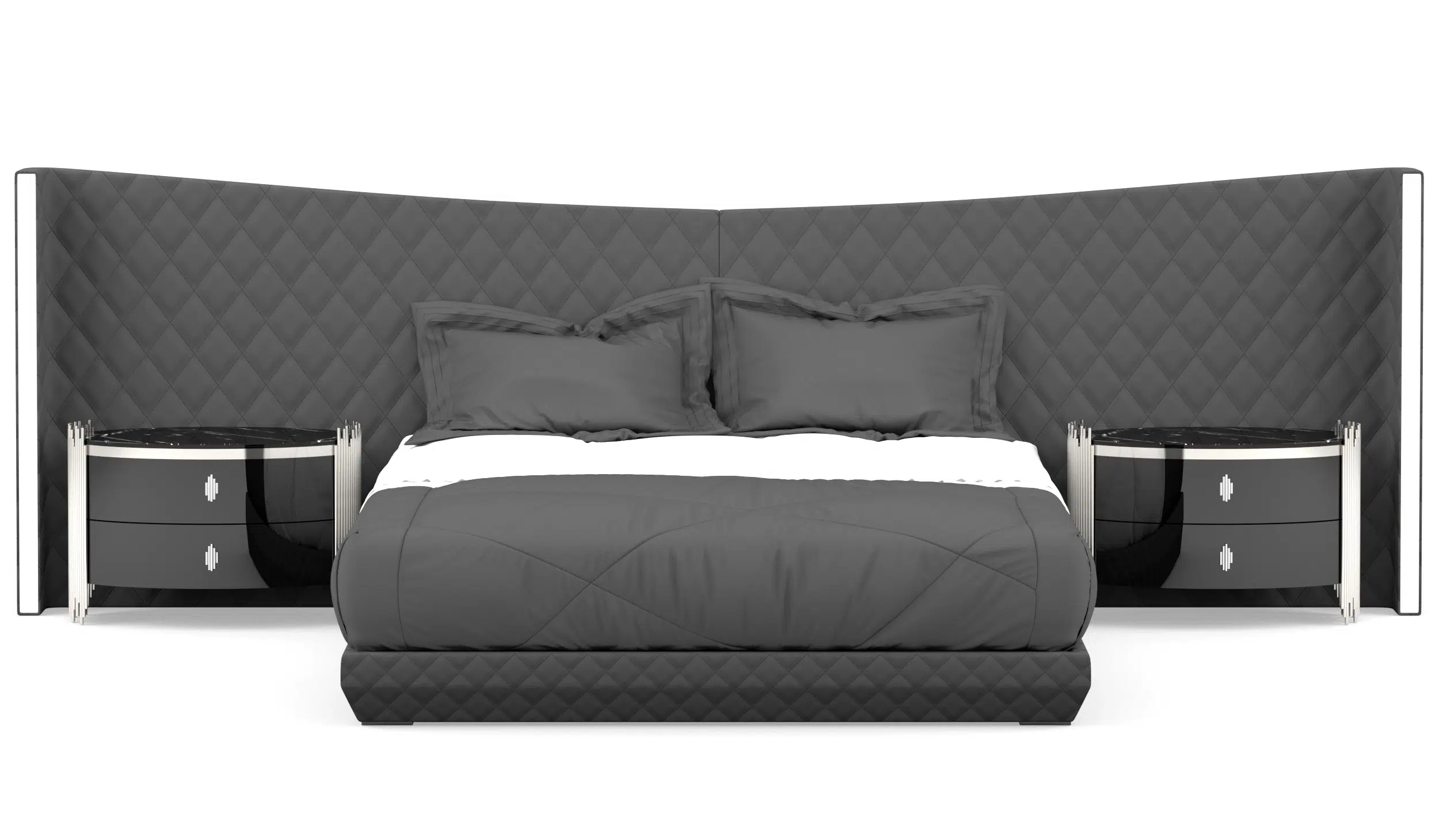 Cratos Bedstead - Zebrano Furniture - Luxury Philosophy