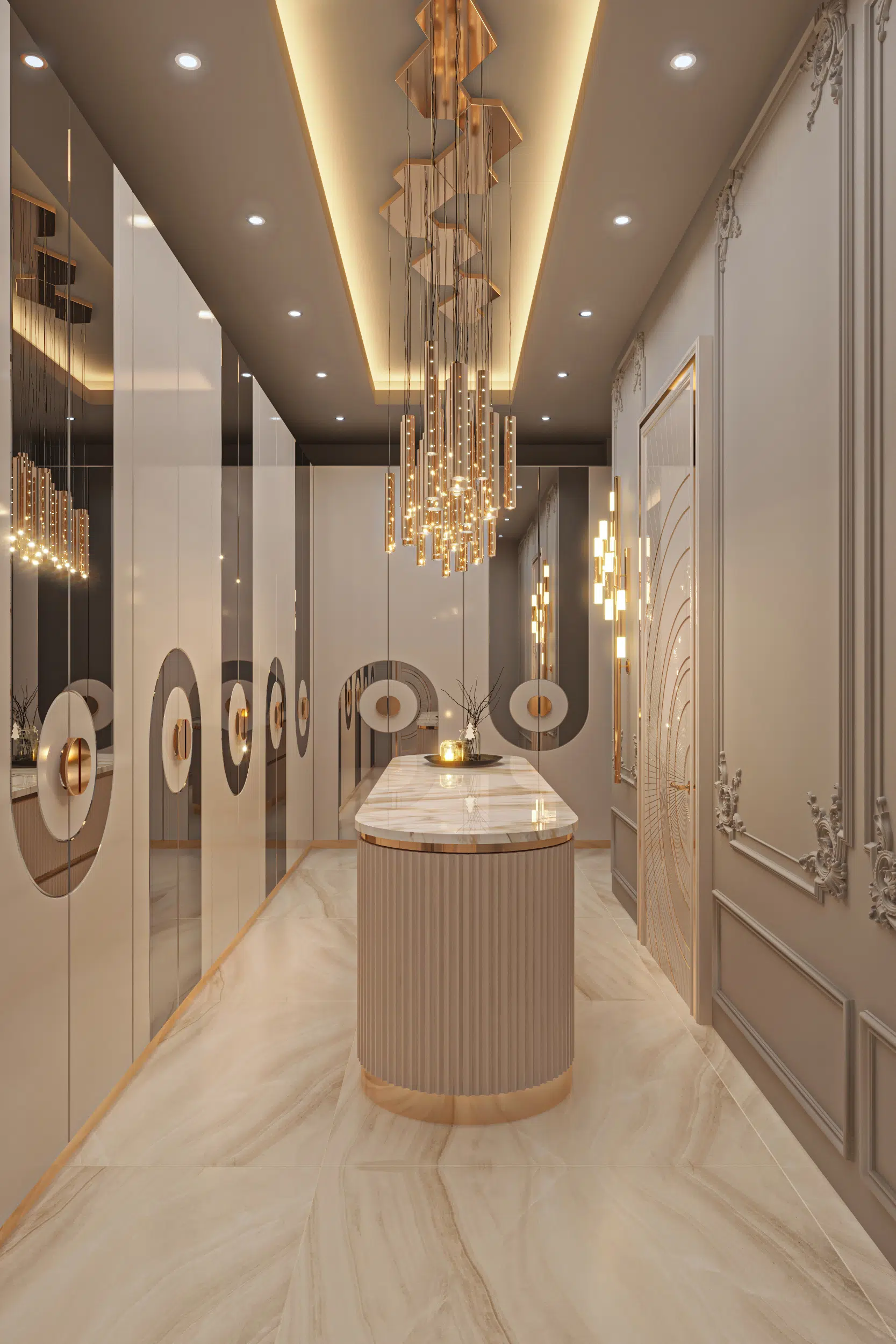 Concept Dressing Room - Model 01 - Zebrano Furniture - Luxury Philosophy