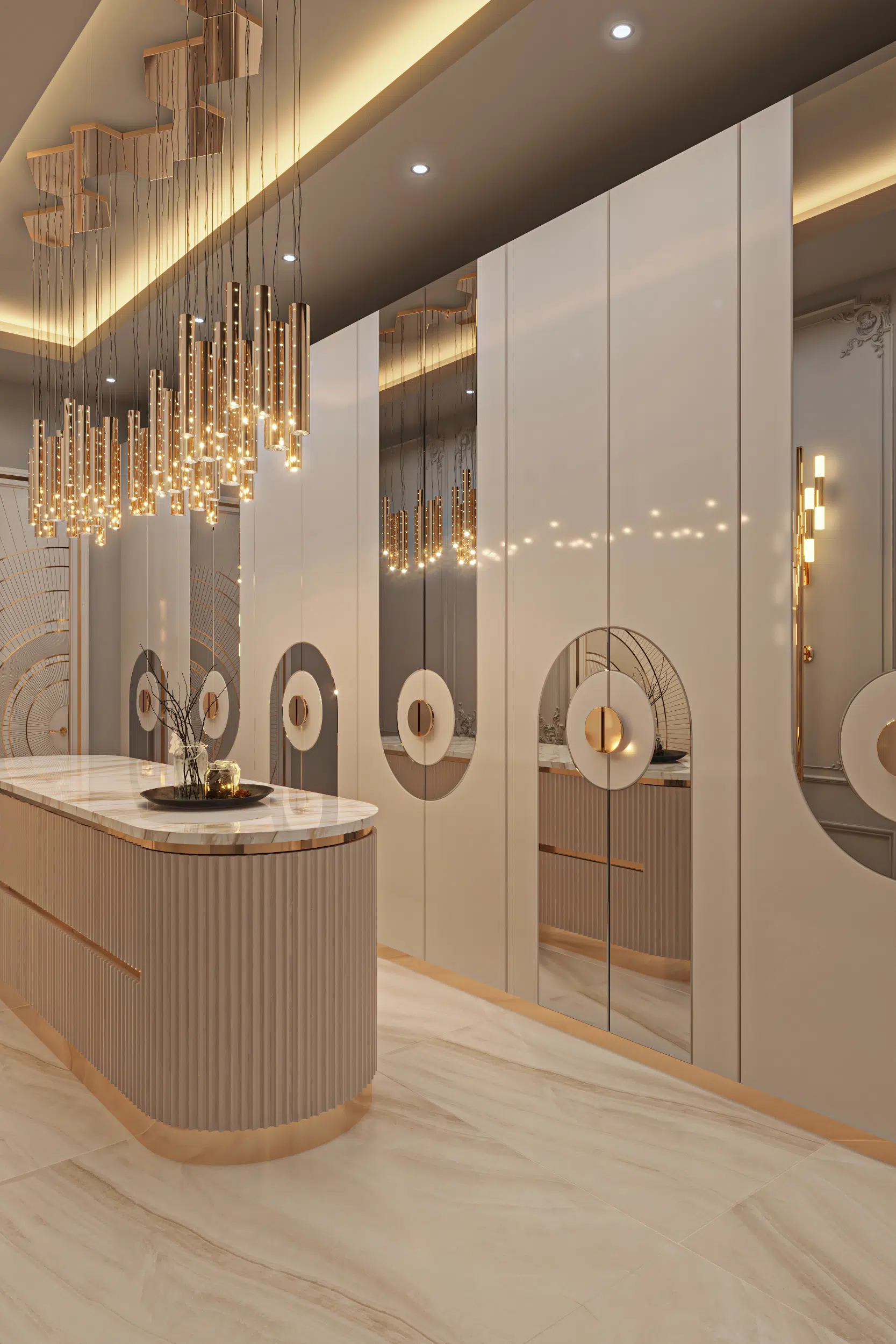 Concept Dressing Room - Model 01 - Zebrano Furniture - Luxury Philosophy