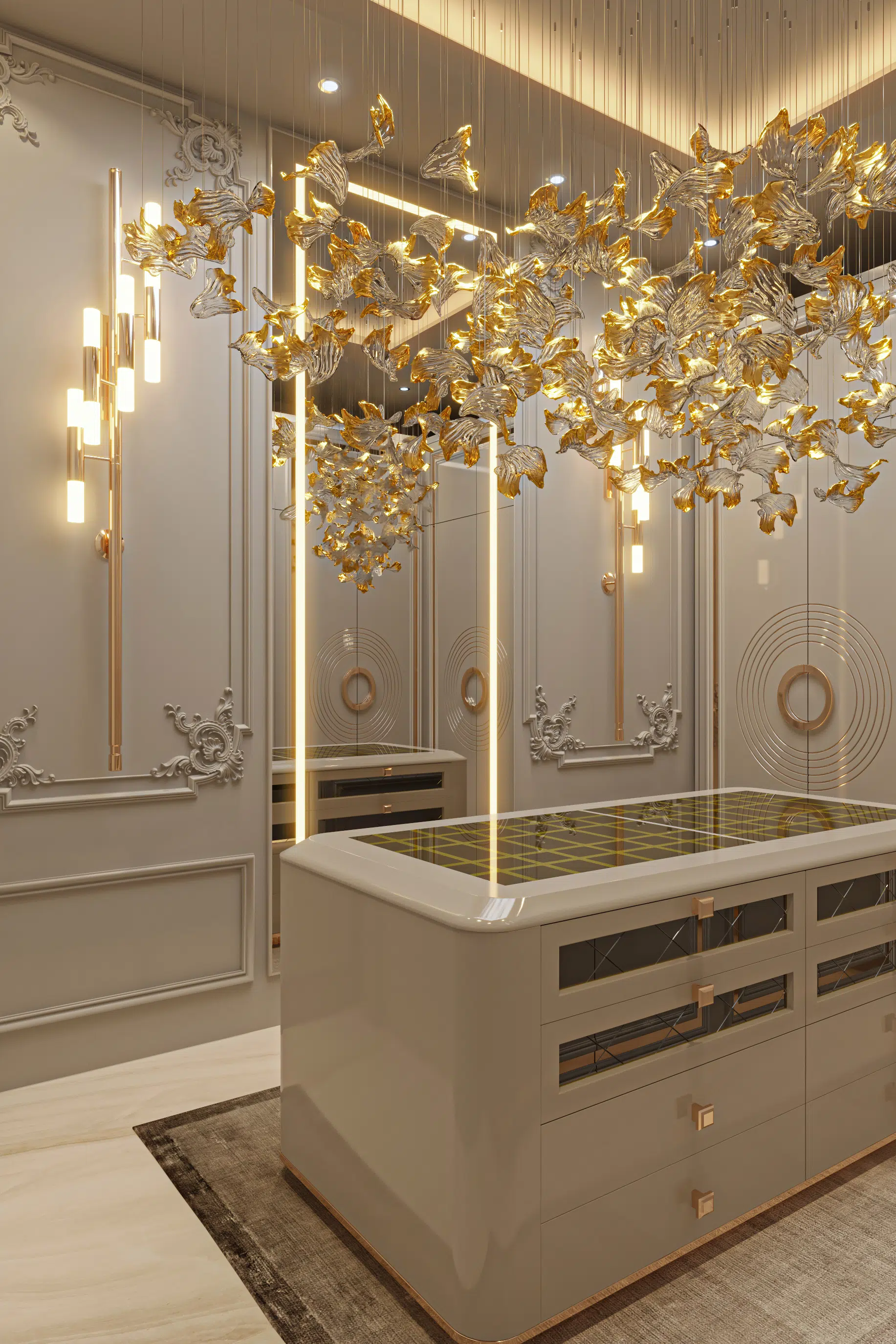Concept Dressing Room - Model 02 - Zebrano Furniture - Luxury Philosophy
