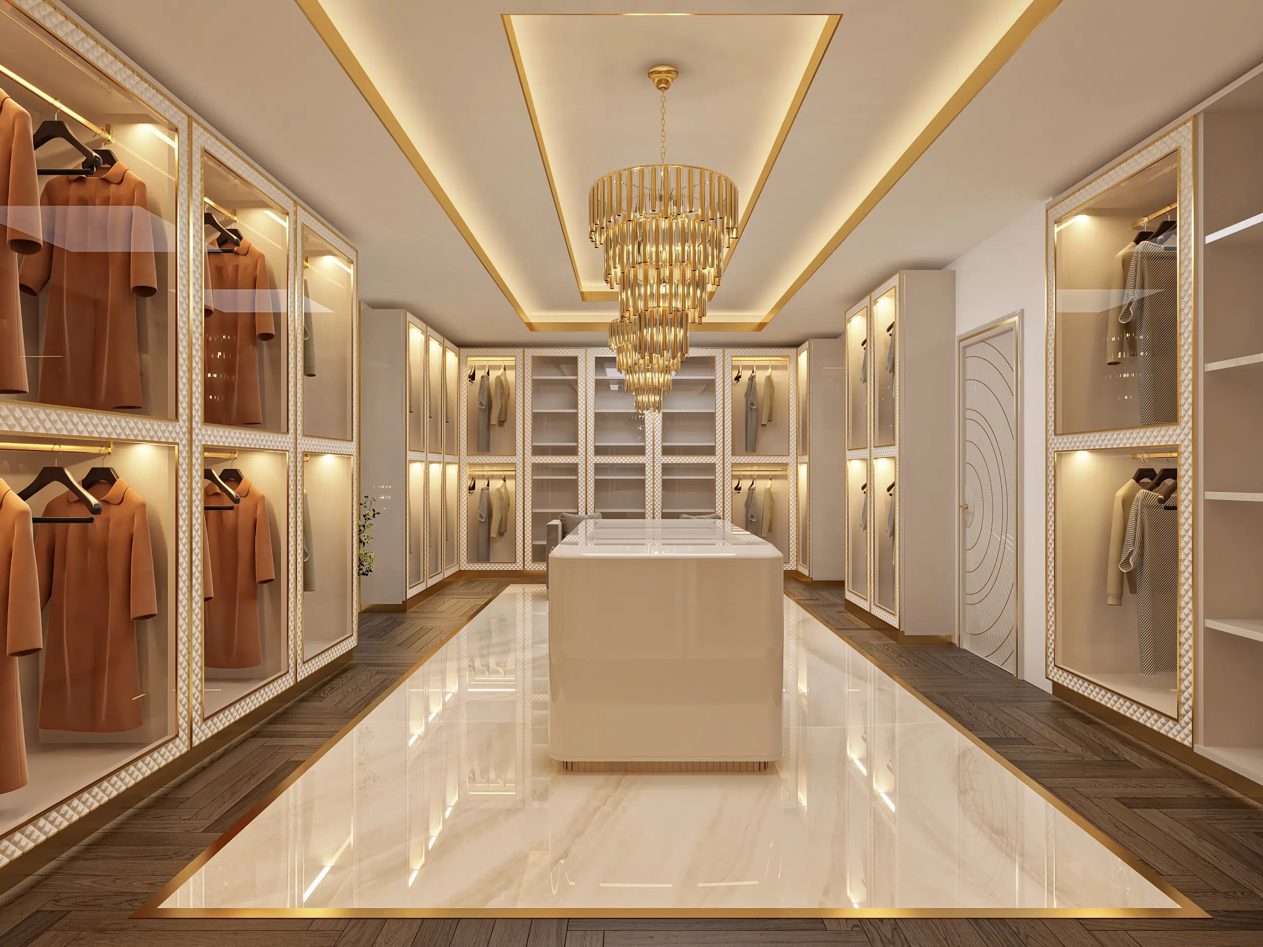Concept Dressing Room - Model 09 - Zebrano Furniture - Luxury Philosophy