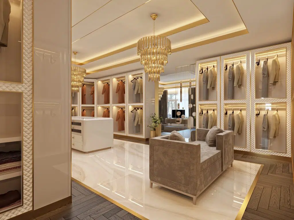 Concept Dressing Room - Model 09 - Zebrano Furniture - Luxury Philosophy