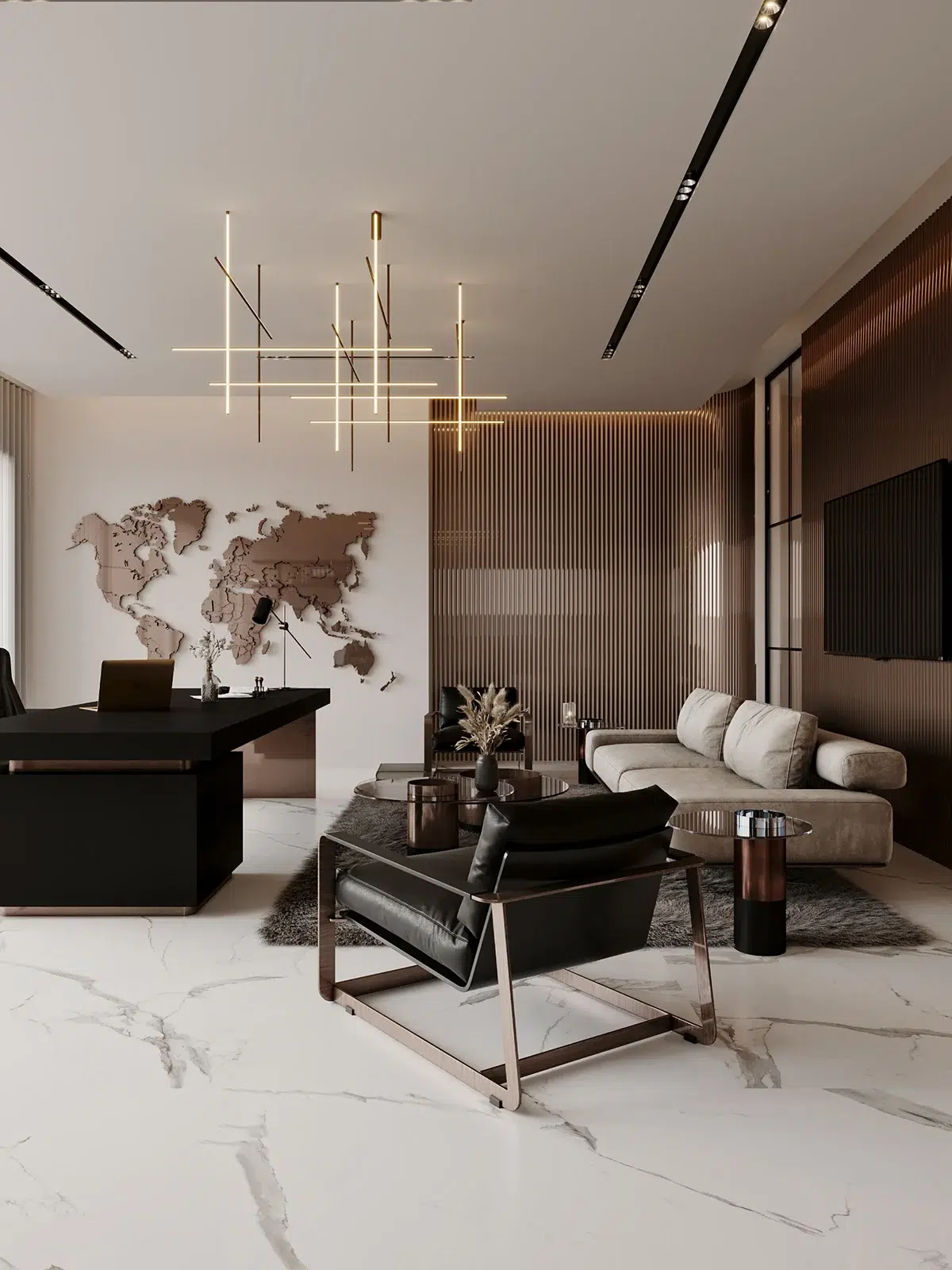 Bagdat Office - Zebrano Furniture - Luxury Philosophy