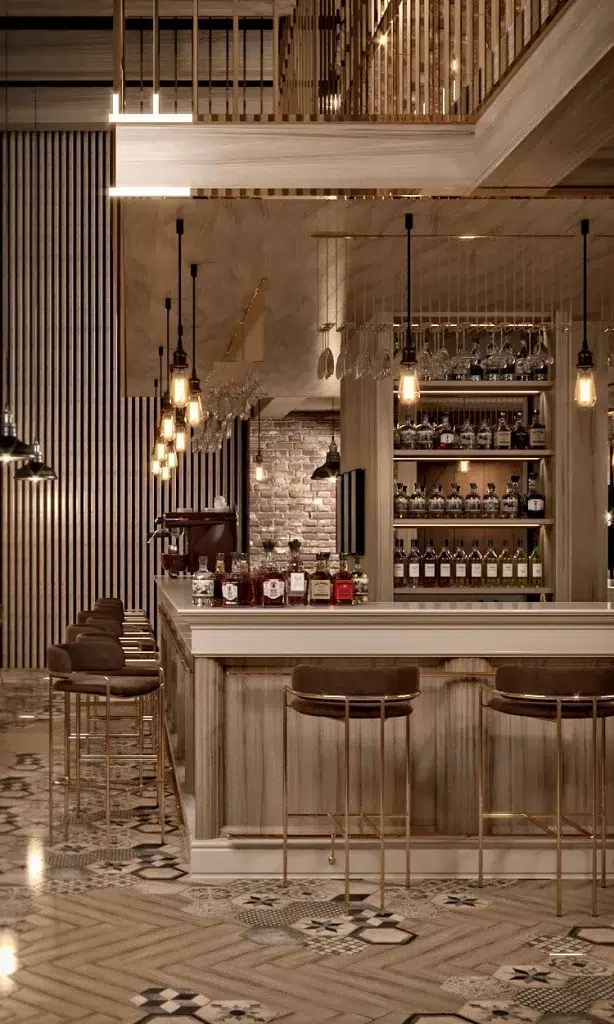 Dubai Bar - Zebrano Furniture - Luxury Philosophy