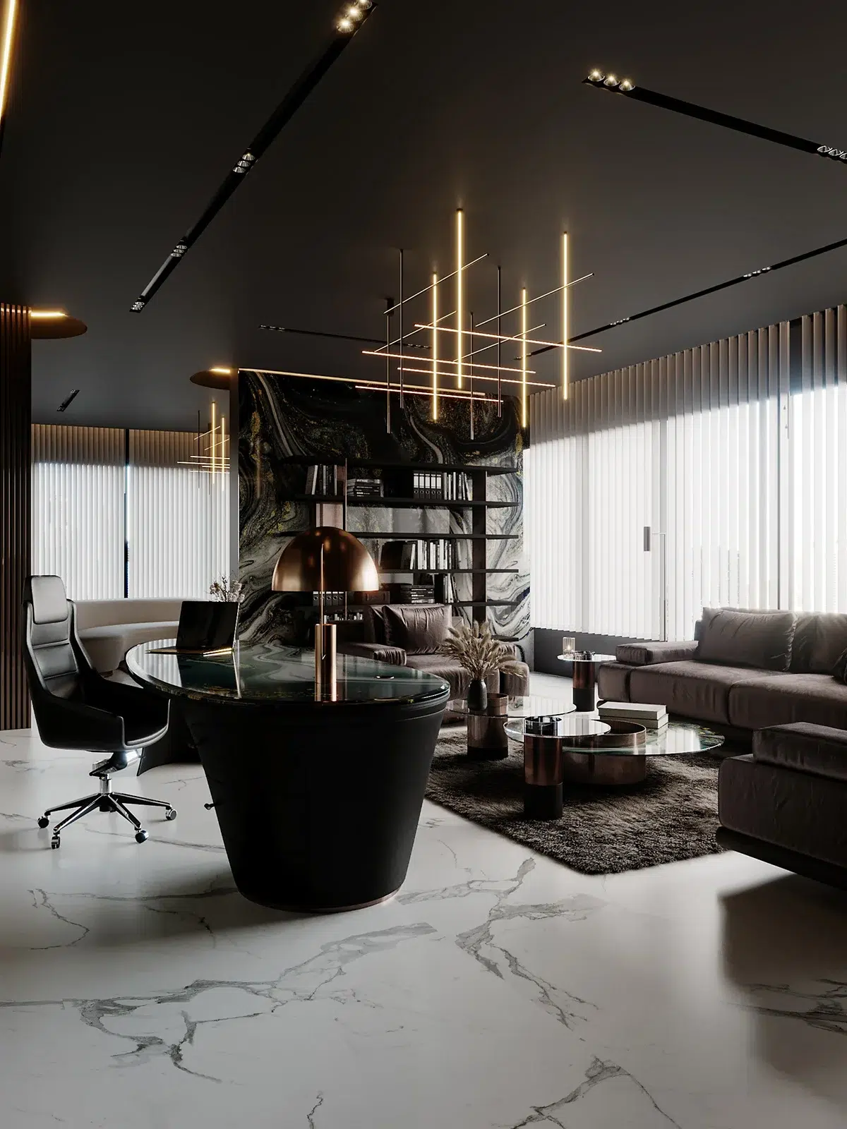 London Office - Zebrano Furniture - Luxury Philosophy